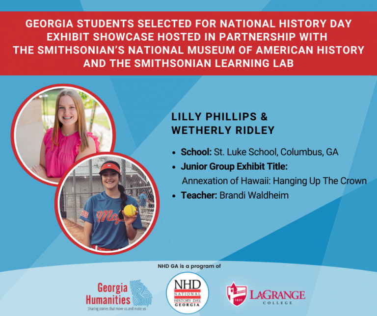 National History Day – Georgia Humanities