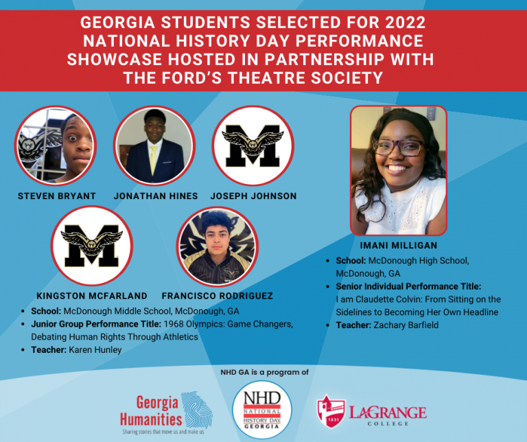 National History Day – Georgia Humanities